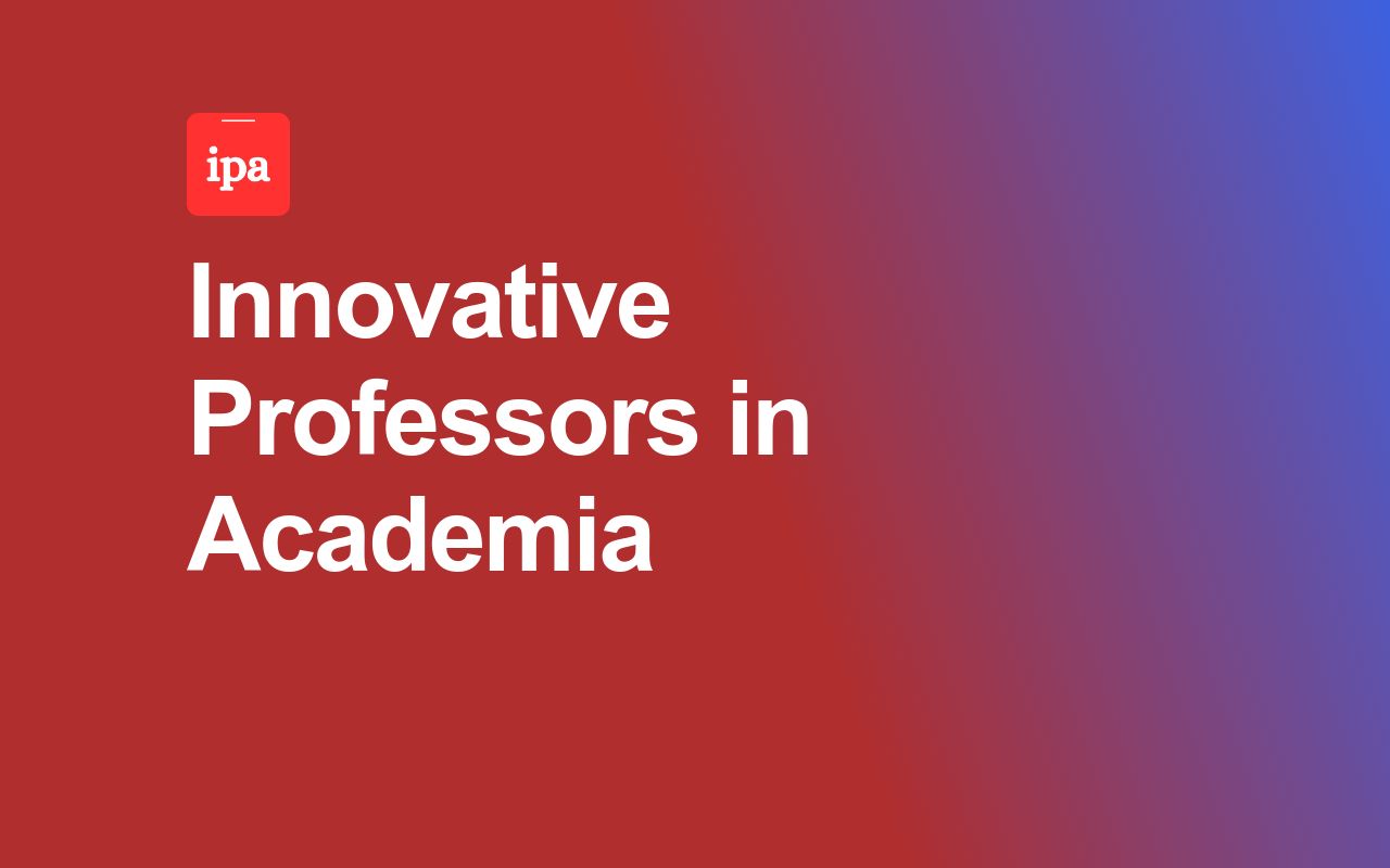 Innovative Professors in Academia